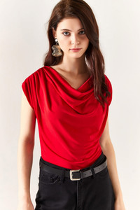 SIGHTBOMB Party Solid Women Red Top - Buy SIGHTBOMB Party Solid Women ...