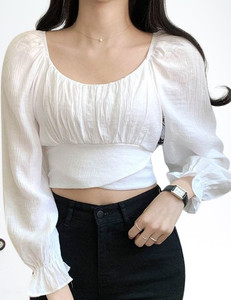 RazaXpress Casual Solid Women White Top - Buy RazaXpress Casual Solid ...