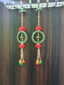 mayra craft green bangle toran with parrot Toran Price in India - Buy ...