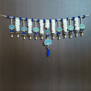 GIFT JAIPUR Main Gate Thoranam TL-17 Lotus Gajra Bandarwal Home diwali ...