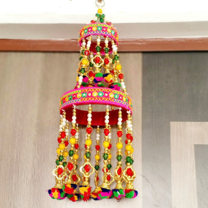 P A HEALTH AND FITNESS Traditional Kachhi Border Moti 1Hook Hanging ...