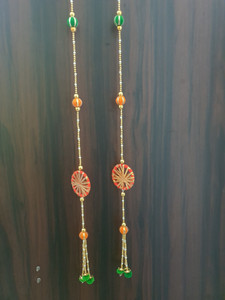 mayra craft gotta patti bangle toran multi balls Toran Price in India ...