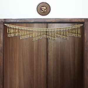 GardenBliss Ethnic Crystal Jhoomar Hanging Toran For Main Door Toran ...