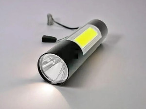 BAYEEN A79 M212 (RECHARGEABLE LED METAL TORCH) with SOS Function, 25W ...