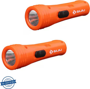 BAJAJ Raftaar Mini 1 Watts Led Orange Rechargeable Torch-02 Torch Price ...