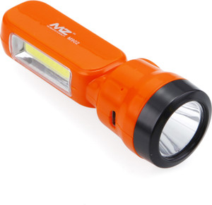 MZ M902 (RECHARGEABLE LED TORCH) 15W COB, 500mAh Battery Torch Price in ...
