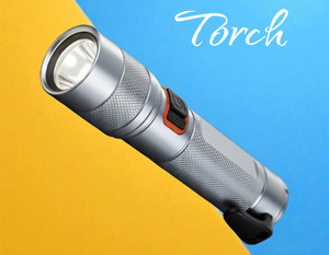Sagaft A481 Ultra Bright LED Torch Rechargeable,Waterproof,Perfect ...