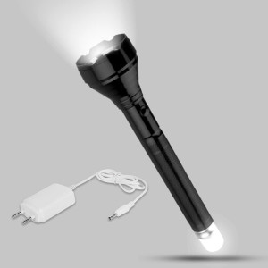 CRENTILA 1 Km Lithium Battery Long Range Led torch Light Rechargable ...