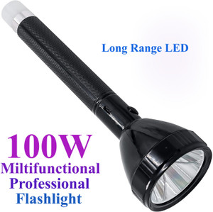 shoptric 1 km long range led torch light + table lamp dual mode 100+25w ...