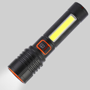 ZFX Zoomable Led Metal Torch Light Long Range 1000 Meter 1 Km High ...