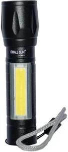 Small Sun R911(LED RECHARGEABLE METAL TORCH) 3 Modes, USB Charging Mini ...