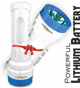 Make Ur Wish Rechargeable 2In1 Home Emergency Mini Torch Light With ...