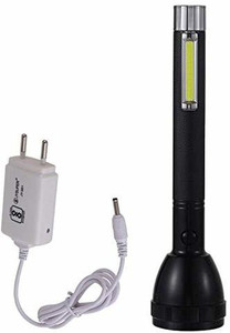 Edisonn 1000 Meter Range 2W Rechargeable LED Torch Waterproof 3 Mode ...