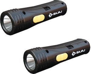BAJAJ Raftaar Mini 1 Watts Led Black Rechargeable Torch-02 Torch Price ...