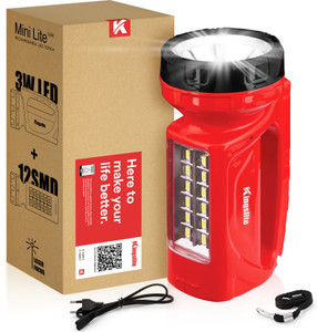 KINGSLITE Focus 3W Mini Flash Lite + Emergency Side Light Torch Price ...