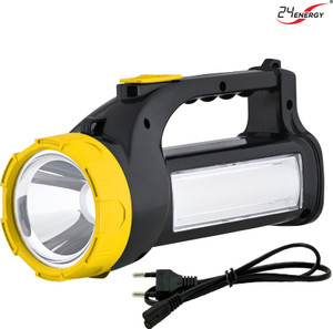 24 ENERGY Long Range Laser Torch with Side SMD Light | Yellow Torch ...