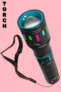 3BAAN A300 Portable LED Torch – Rechargeable Flashlight for Camping ...