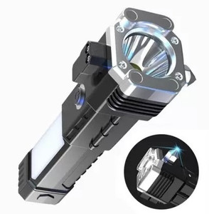 NKL 4Modes LED Torch+Hammer+Power Bank 1164 12 hrs Torch Emergency ...