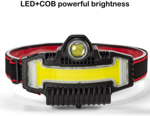 ECOSKY 5 LED WHITE LIGHT COB RED AND BLUE SIDE LIGHT Torch Price in ...