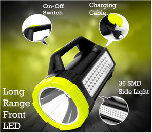 Terrom 2 km long range ultra bright 280W rechargeable dual mode led ...