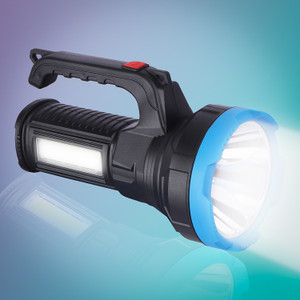 Care 4 USB Rechargeable COB + LED Torch light For emergency Torch Price ...