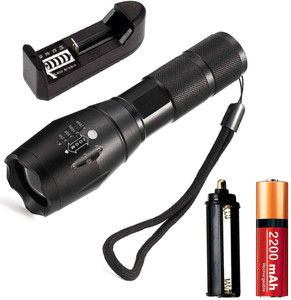 QDF Best high power rechargeable long lasting 12W LED bright flashlight ...