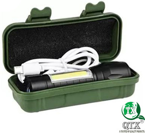 QTX Rechargeable 500 Meter 4Mode Zoomable Chargeable Waterproof ...