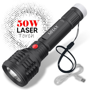 MHAX Led Long Range Torch Light With_Lithium_Battery Mini Hand Search ...