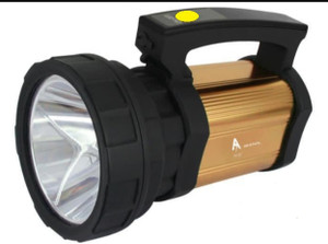 Doyella Rechargeable Yellow Searchlight Blinker 3 Modes Waterproof 200 ...