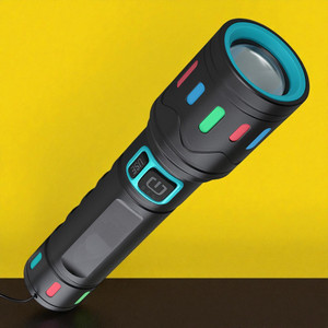 Ziddjeet X514 Heavy Duty Rechargeable Torch – Long Range Beam & Fast ...