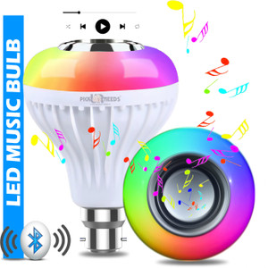 Daily Needs Shop Colorful LED Music Light Bulb Built-in Audio Speaker ...