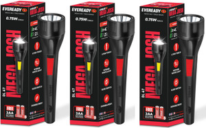 EVEREADY Mega Josh Dl 47 0.75W LED Torch Price in India - Buy EVEREADY ...