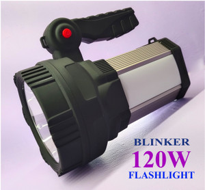 Terrom 2 km long range aluminum reflector 120w metal body 4 mode jumbo ...