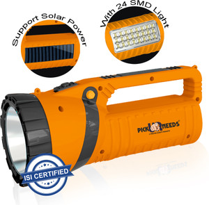 Pick Ur Needs Long Range Solar Power Torch Light Rechargeable Led 75 ...