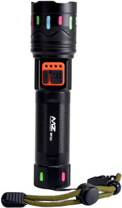 MZ M920 (RECHARGEABLE LED METAL TORCH) Zoomable 150W, 3 Modes, 1800mAh ...