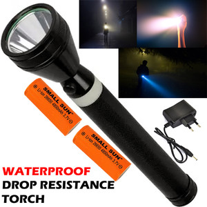 Crostal 2 battery powerful metal body torch or emergency light Torch ...