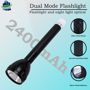 MHAX Waterproof LED_50W_Flashlight Torch Table 1000 Meter Long Range ...