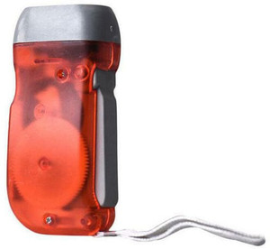 FITUP 3 LED Dynamo Wind Up Flashlight Torch Light Hand Press Camping ...