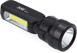 MZ M902 (RECHARGEABLE LED TORCH) 15W COB, 500mAh Battery Torch Price in ...