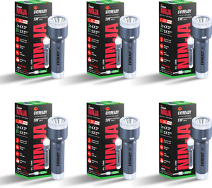 EVEREADY DL 200 NINJA PACK OF 6 Torch Price in India - Buy EVEREADY DL ...