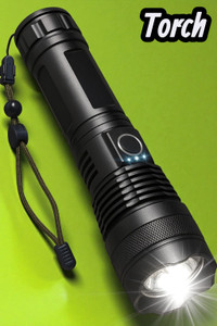 Sagaft X342 High Power LED Torch | Ultra Bright Long Distance ...