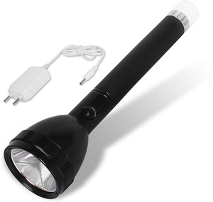 Das Dnails Rechargeable 2 In 1 Long Range 50 Watt Led Torch With Dual ...
