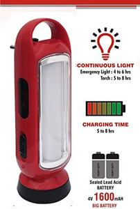 iDOLESHOP 5W Laser Led Torch With 18 Bright SMD Side Tube Emergency ...