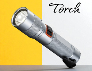 3BAAN A299 Durable LED Torch – Bright, Rechargeable, Portable for ...