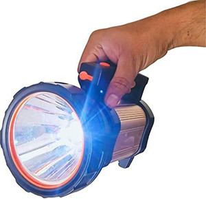 VAGMI 100w Silver Heavy Duty Rechargeable Led Torch Light Long Range ...