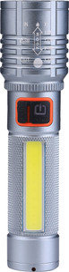 MZ 035C (ZOOMABLE LED METAL )5 Modes Flashlight, Super Bright Cree with ...