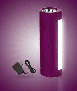 Make Ur Wish Rechargeable 2In1 Home Emergency Mini Torch Light With ...