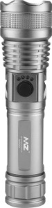 MZ M983 (ZOOMABLE LED METAL TORCH)5 Modes Flashlight, Super Bright 100W ...
