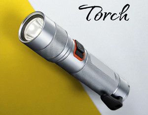 Sagaft A289 Durable LED Torch – Bright, Rechargeable, Portable for ...