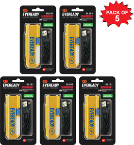 EVEREADY DL101 Rechargeable Torch | Durable | Long Range| Fast Charging ...